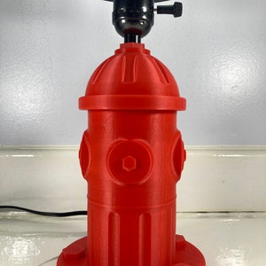 Fire Hydrant Lamp, Hidden Storage, 3d Printed - Etsy
