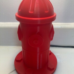 Fire Hydrant Lamp, Hidden Storage, 3d Printed - Etsy