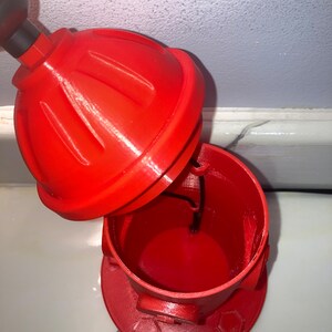 Fire Hydrant Lamp, Hidden Storage, 3d Printed - Etsy