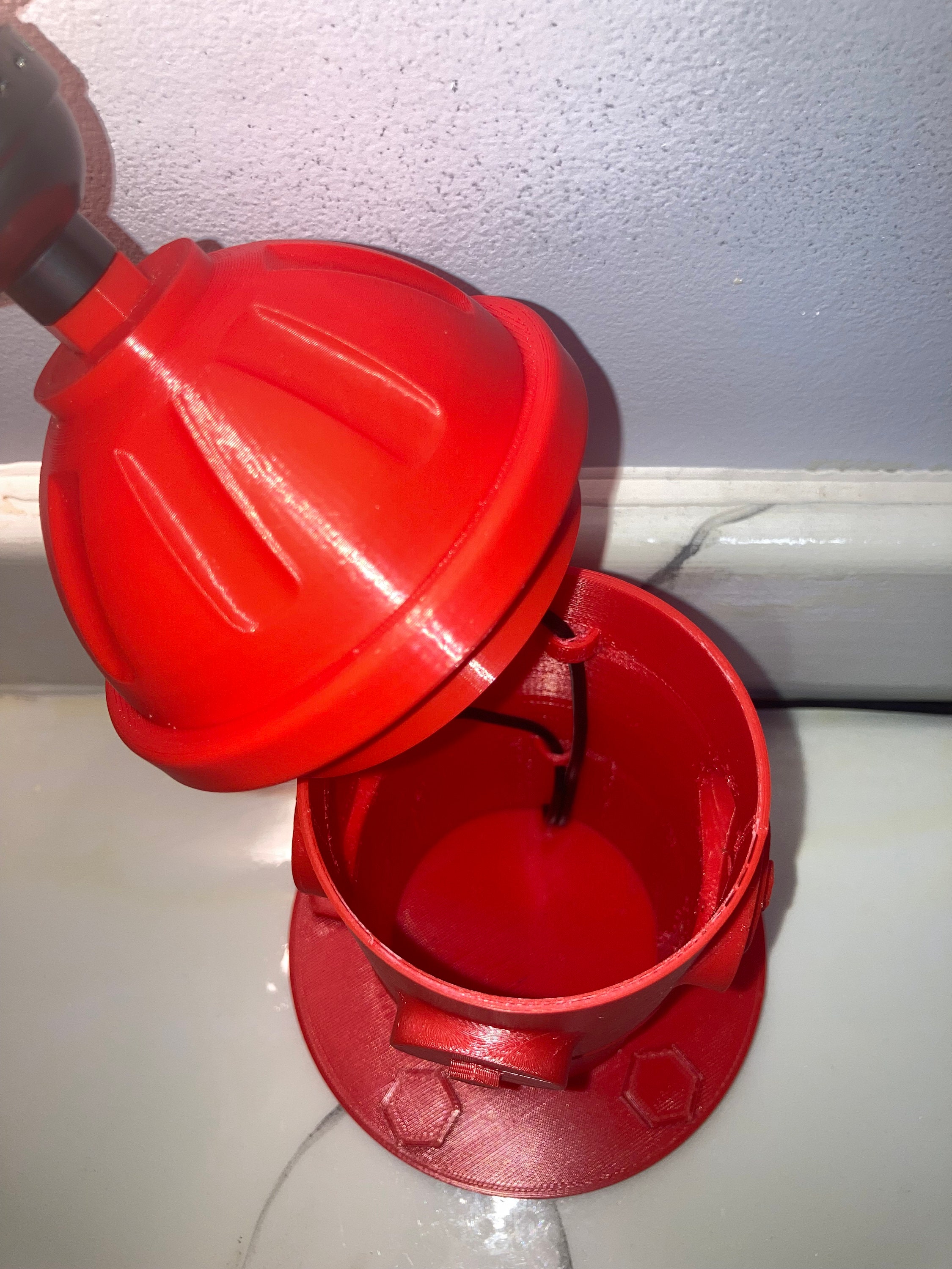 Fire Hydrant Lamp, Hidden Storage, 3d Printed - Etsy