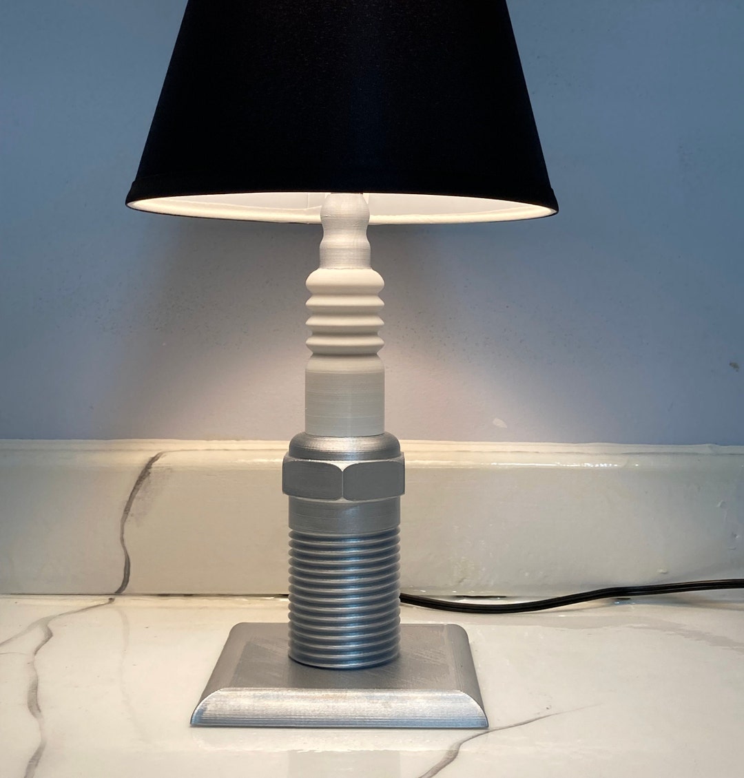 Spark Plug Lamp fully 3D Printed - Etsy