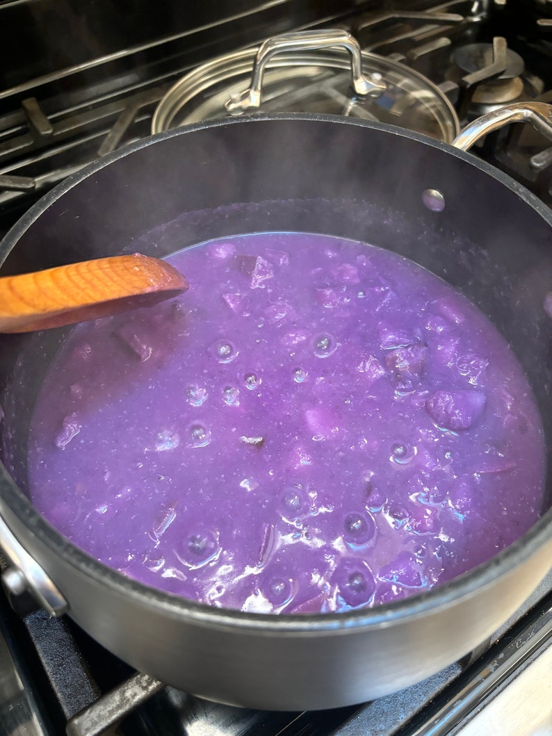 Live Plant Ube Organic / Filipino Purple Yam - Etsy