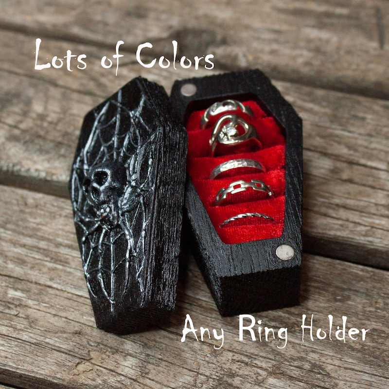 Skull Ring Box - Etsy