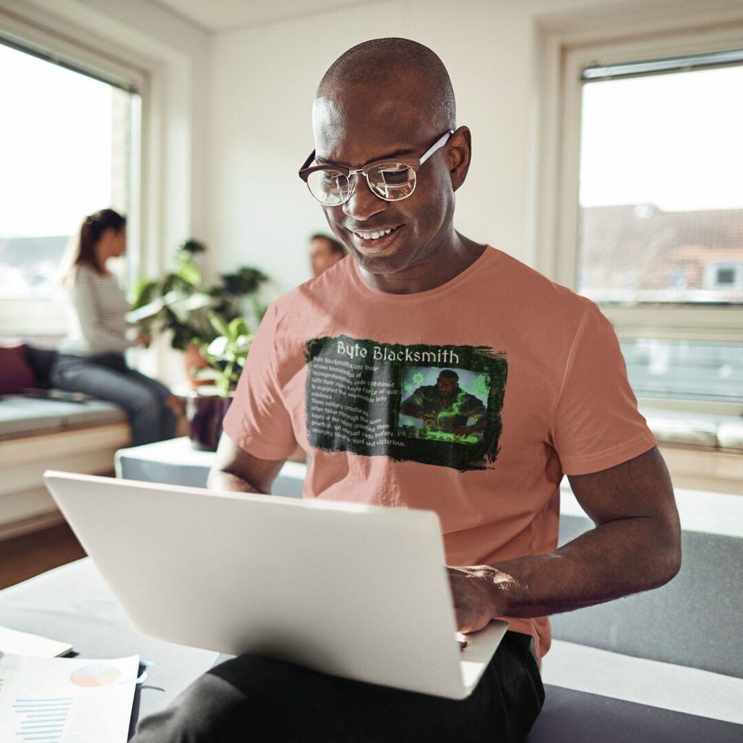 Programmer as RPG Character Byte Blacksmith Male Dark Complexion T ...