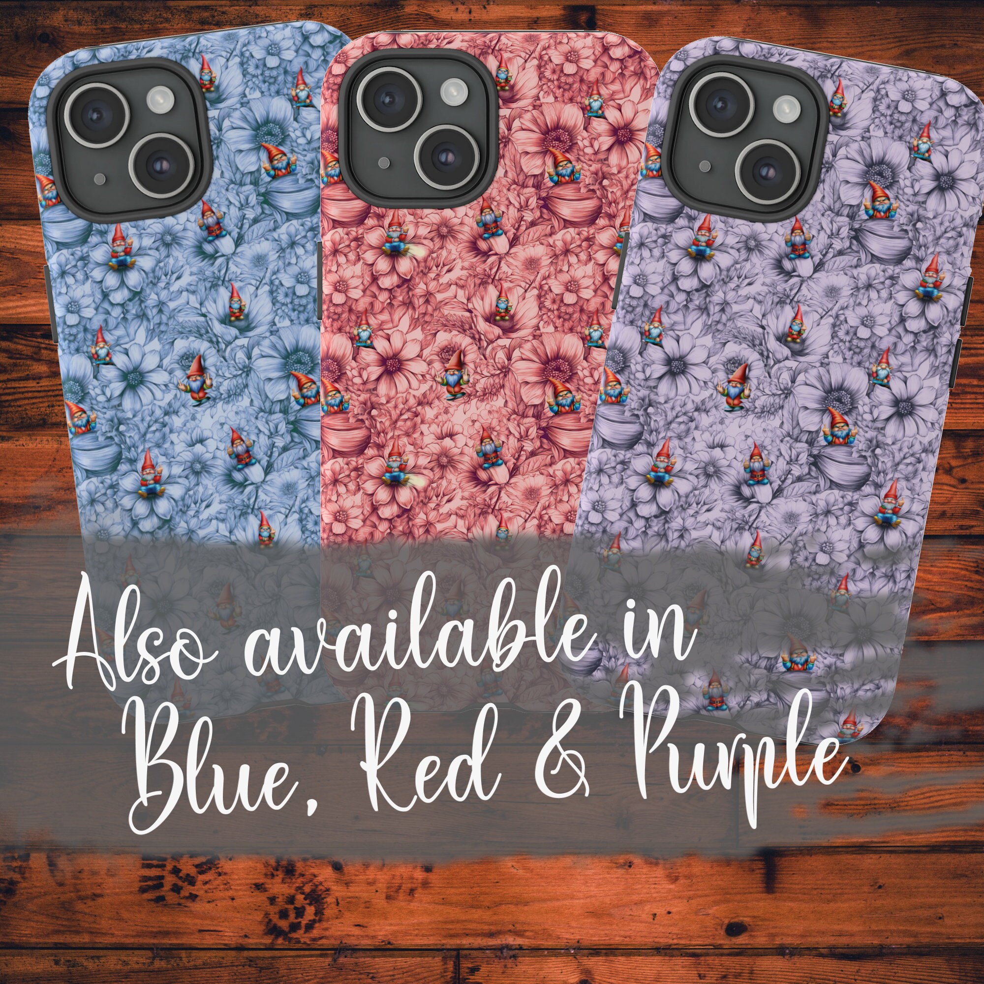 Angry Gnome Middle Finger Phone Case for iPhone Samsung or Pixel for ...