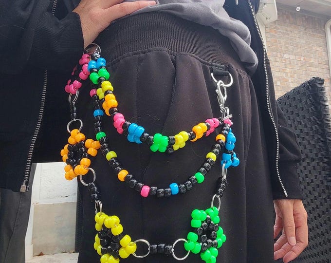 Layered Kandi Belt Chain! - Etsy
