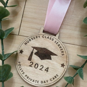 Personalised Last Day of Nursery, Reception, School Keepsake Wooden ...