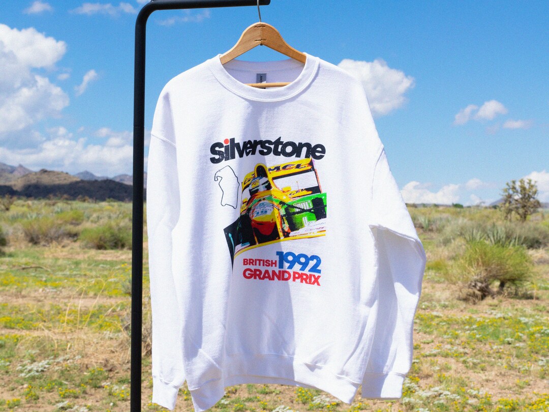 British Grand Prix Silverstone 1992 Sweatshirt, Vintage Sweatshirt ...
