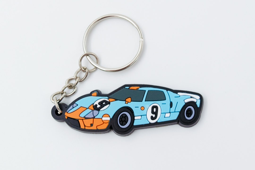 Ford GT Keychain, Car Keychain, Race Cars, Keychains, Racing Gifts ...
