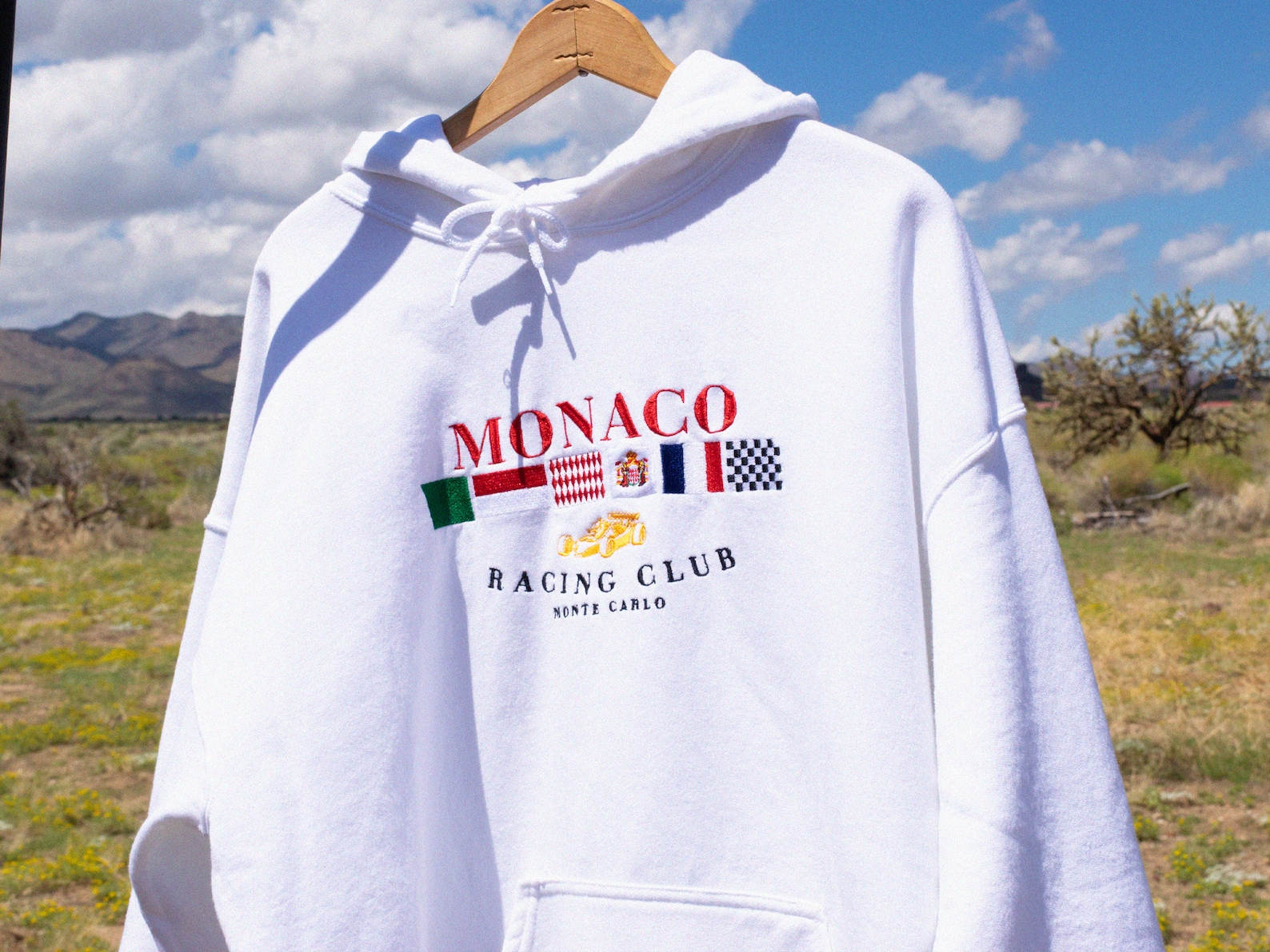 Monaco Racing Club Monte Carlo Hoodie, Monaco Hoodie, Monaco Sweatshirt ...