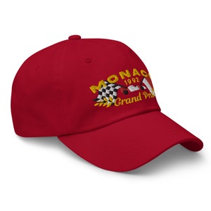 Monaco Grand Prix Dad Hat, Monaco Hat, Racing Hat, Race Car Hat ...