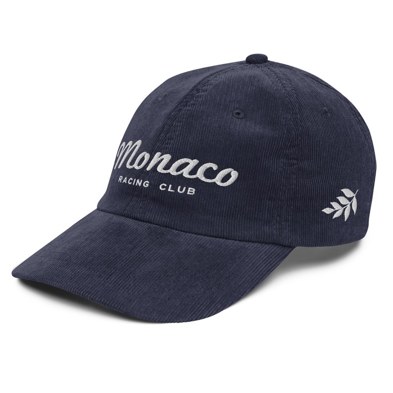 Monaco Racing Club Corduroy Hat, Monaco Grand Prix, Monaco Hat - Etsy