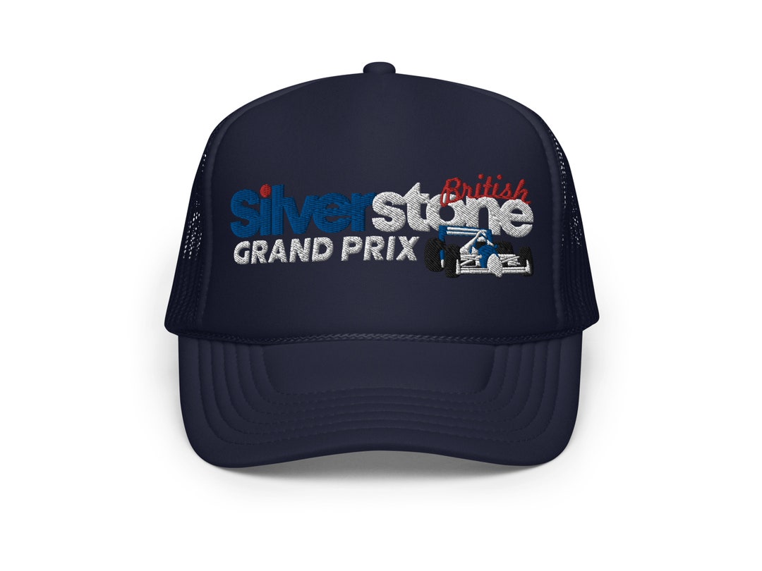 British Grand Prix at Silverstone Trucker Hat, Racing Trucker Hat ...