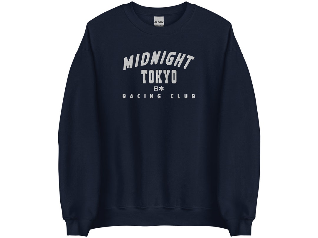 Midnight Racing Club Tokyo Japan Sweatshirt, Japan Sweatshirt, Tokyo ...
