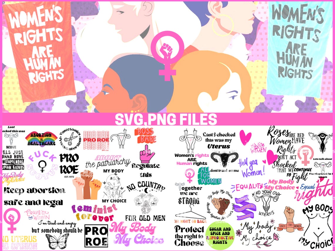 Pro Choice SVG Design, Pro Roe Svg, Reproductive Rights SVG, Women's ...