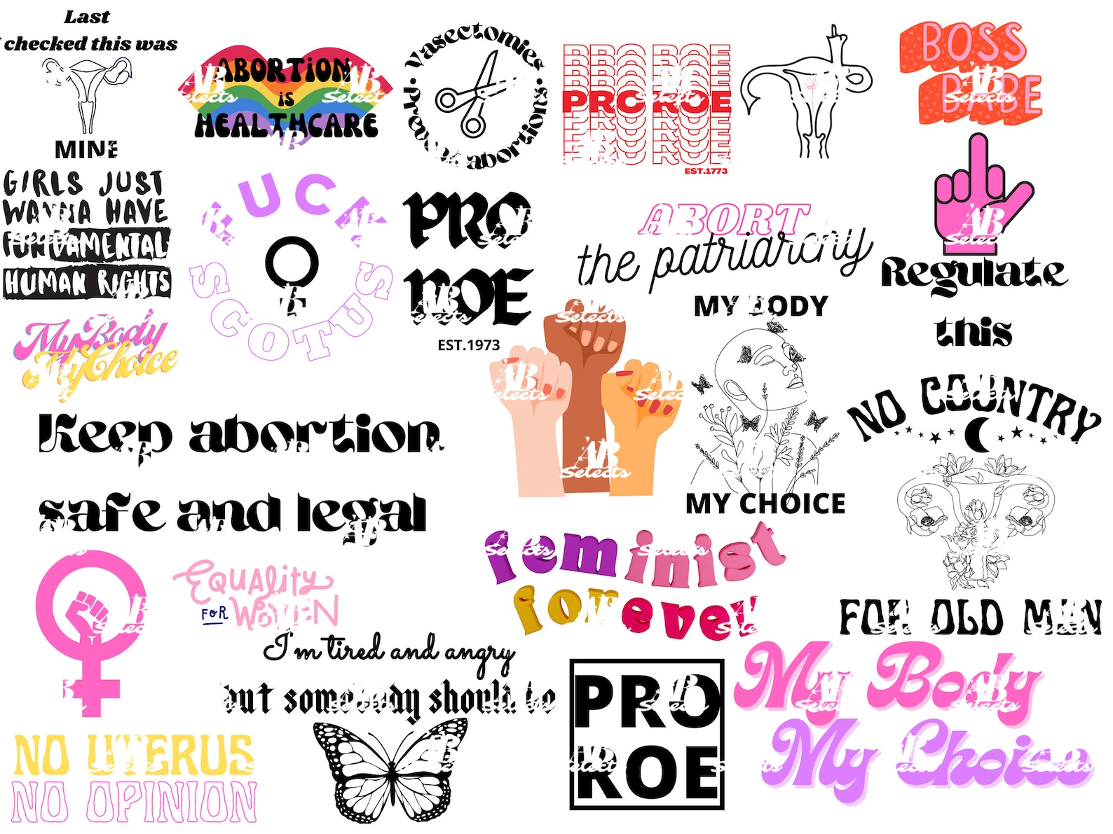 Pro Choice SVG Design, Pro Roe Svg, Reproductive Rights SVG, Women's ...