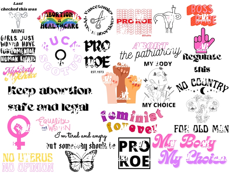 Pro Choice SVG Design, Pro Roe Svg, Reproductive Rights SVG, Women's ...