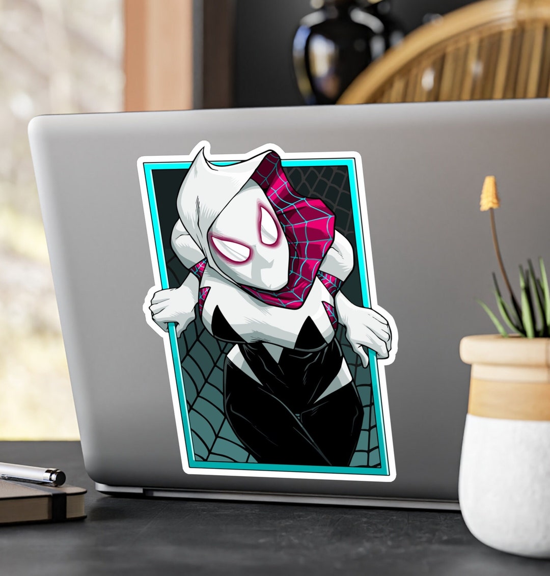 Spider-gwen Decals Ghost-spider Sticker Gwen Stacy - Etsy UK