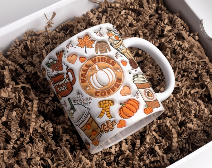 Autumn Mug, Fall Mug, Pumpkin Mug, Gifts for Fall, Gifts for Her ...