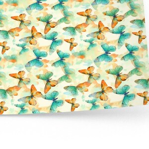 Watercolor Butterflies Seamless Bundle, Butterfly Png Graphics ...