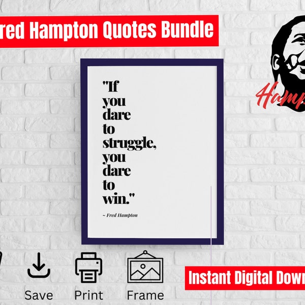 Fred Hampton Art - Etsy