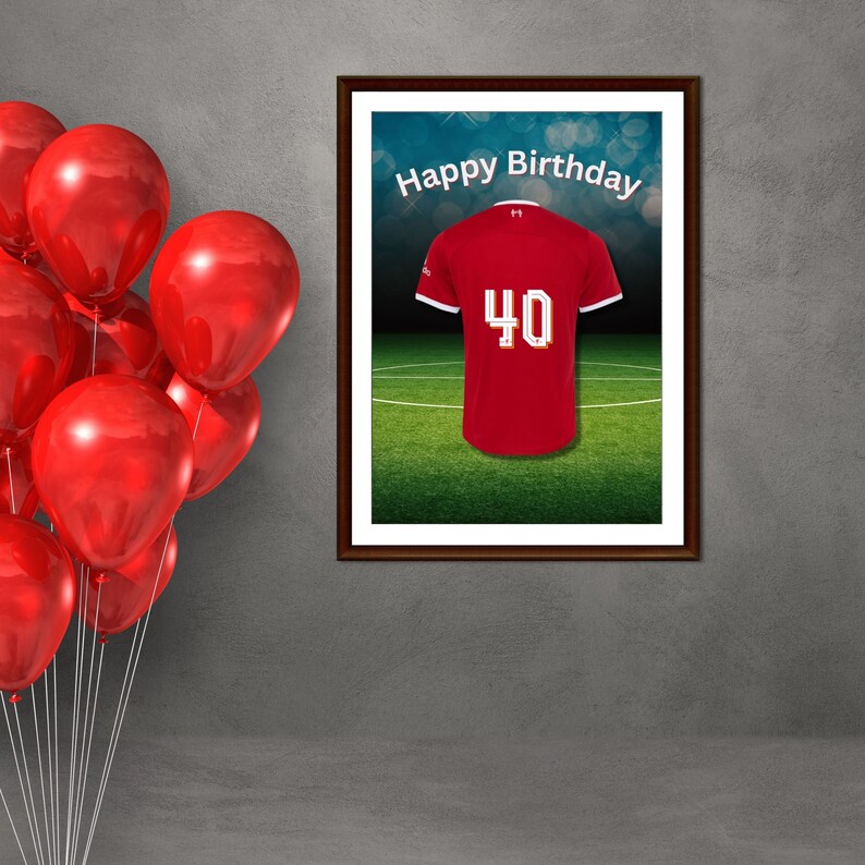 Liverpool Fan Birthday Party Printable Pack. 15 Pdf Files to - Etsy ...