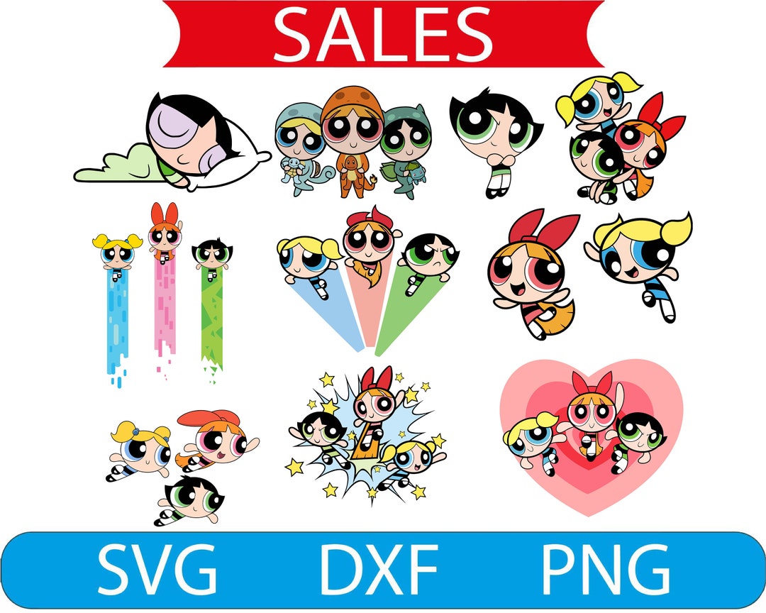 Powerpuff Girls SVG, Powerpuff Svg Bundle, Powerpuff Girls Png ...