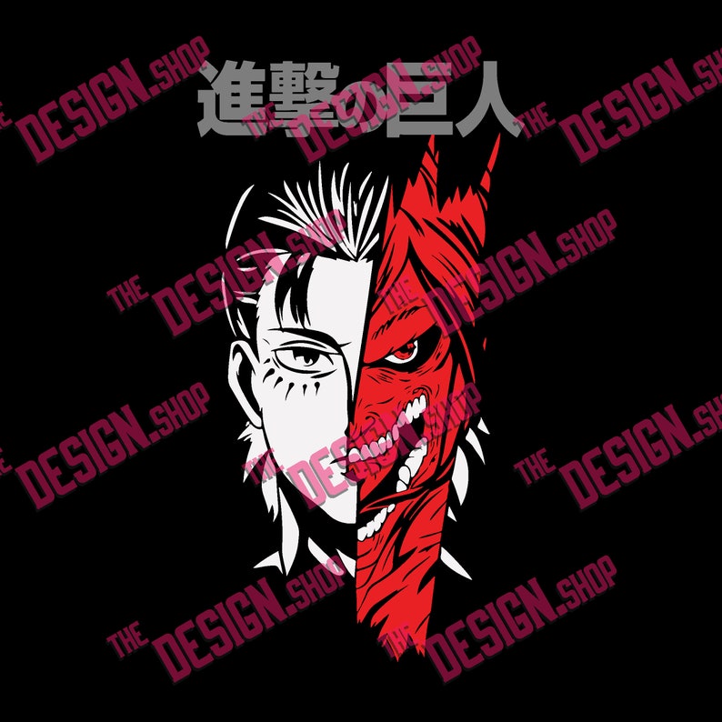 Titan AOT Layered Eps, PNG, SVG - Etsy