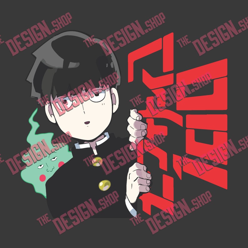 Mob Anime Eps, SVG, PNG - Etsy