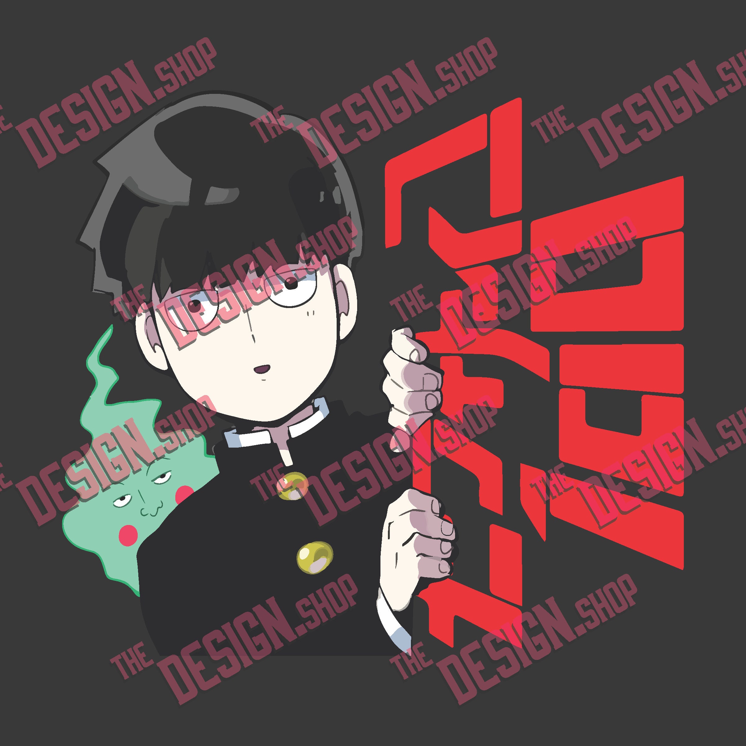 Mob Anime Eps, SVG, PNG - Etsy