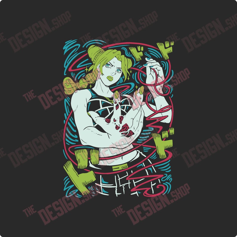 Anime Jojo's Adventures Layered Eps, SVG, PNG, Pdf - Etsy