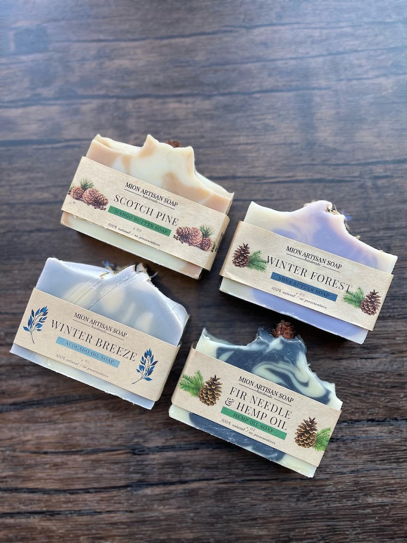Handmade Artisan Soaps | Natural Soap Bars | 19 Scents Available - Etsy