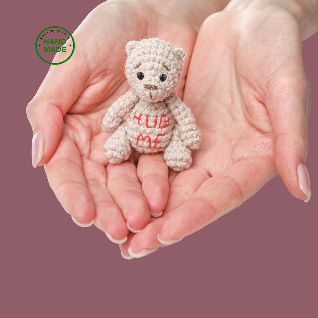 Pocket Hug in Box Sending You a HUG Handmade Sympathy Gift Comforting ...