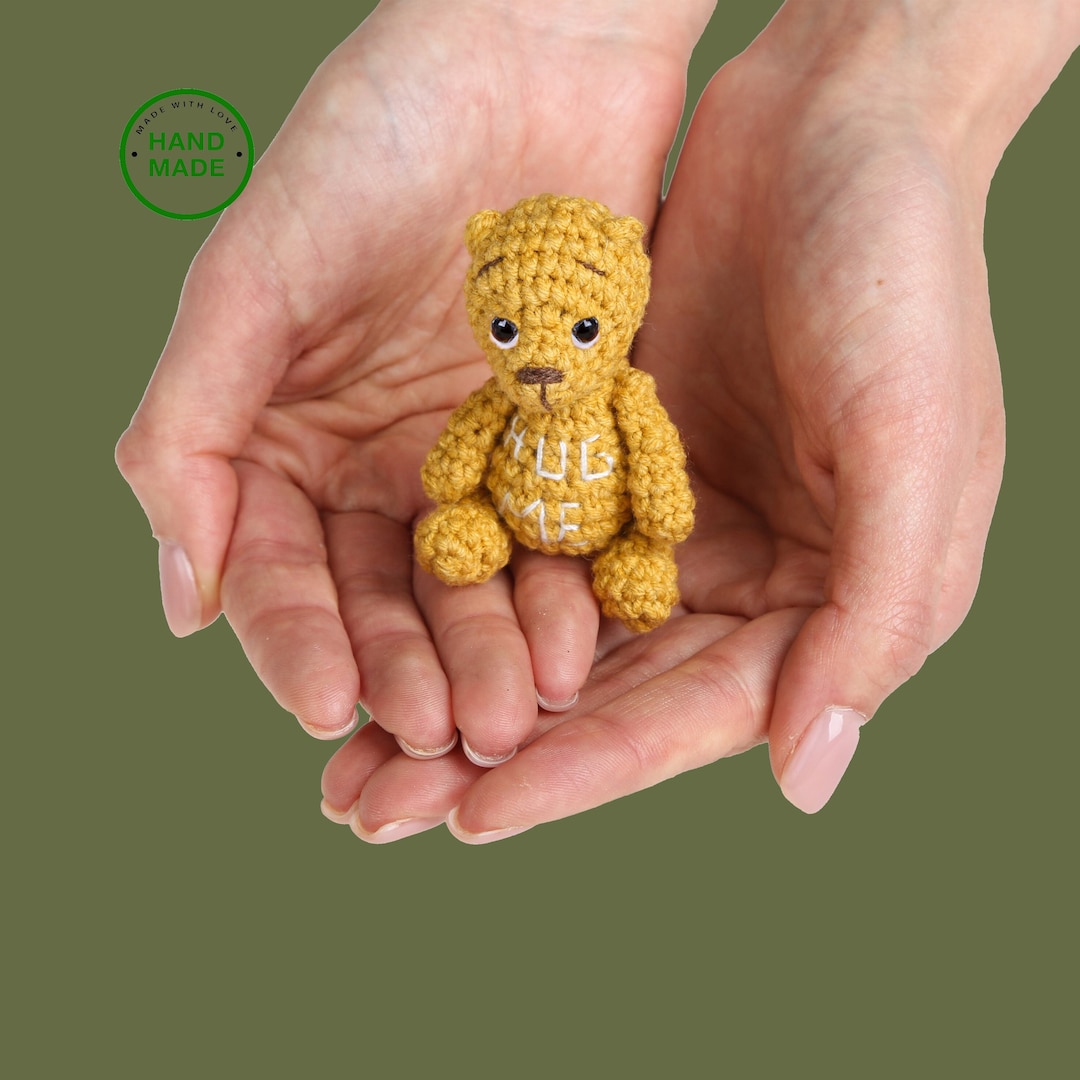Pocket Hug in Box Bear Hugs Sympathy Gift Sending You a HUG Handmade ...