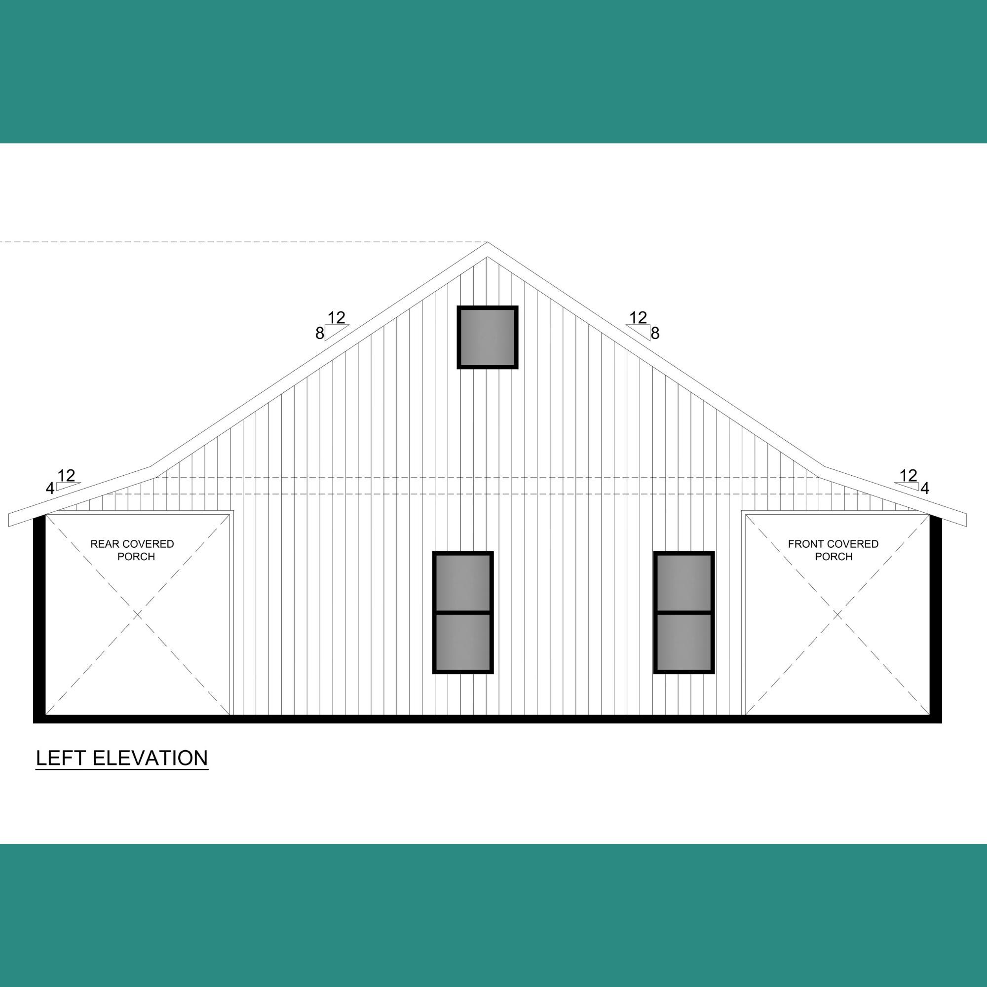 Cabin House Plans With Loft 31'x21' House Plan - 1 Bedroom Modern Tiny ...