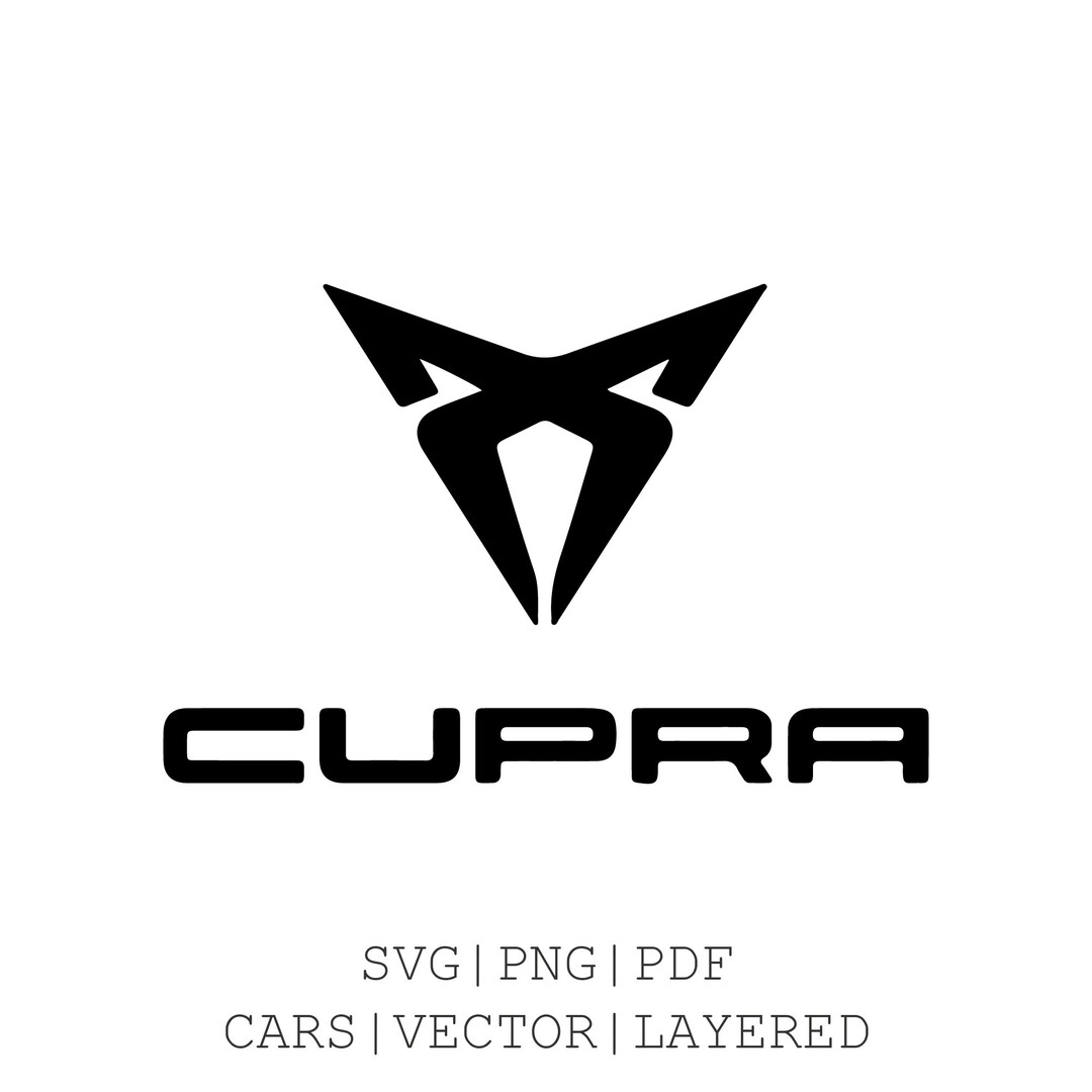 Cupr-a Inspired Vector Design Luxury Car Clip Art SVG - Etsy