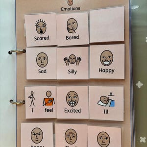 PECS Communication Folder - Etsy UK