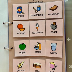 PECS Communication Folder - Etsy UK