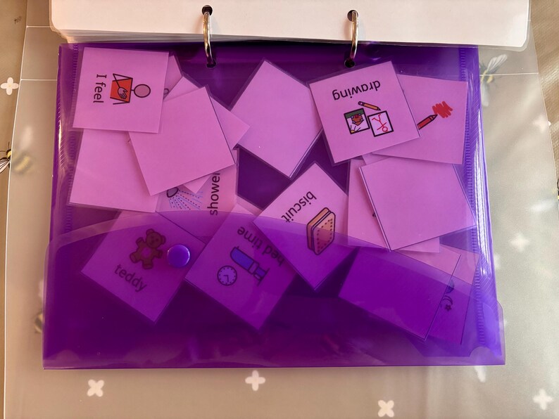 PECS Communication Folder - Etsy UK