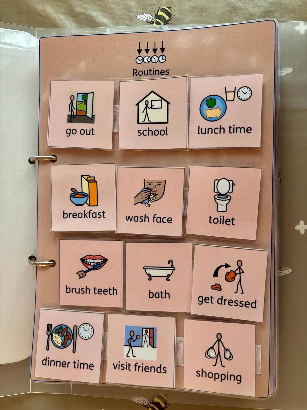 PECS Communication Folder - Etsy UK