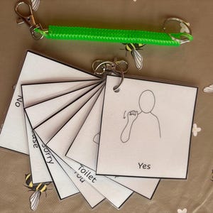 Makaton Communication Cards - Etsy UK