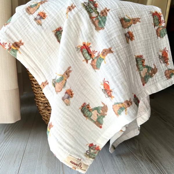 Muslin Rabbit - Etsy