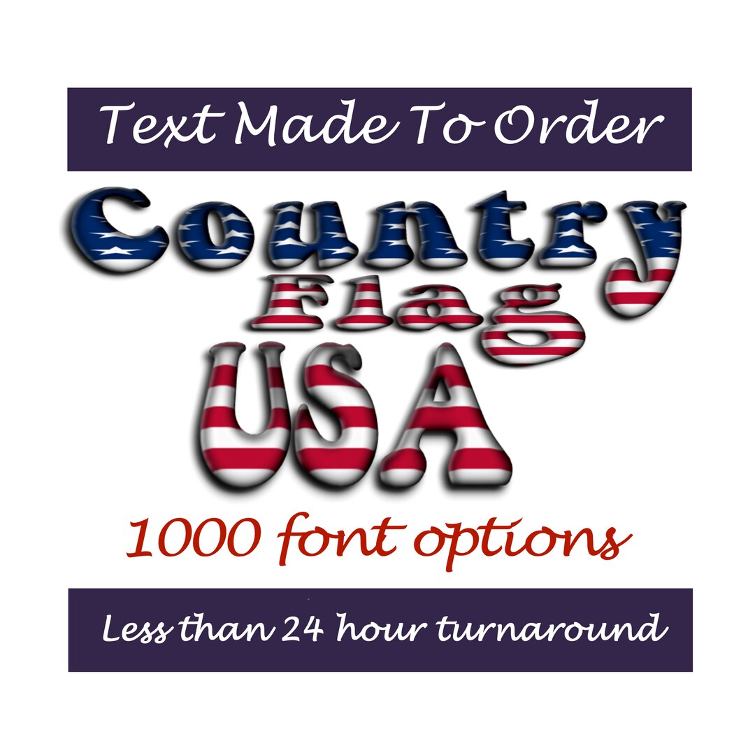 Text Effect USA Flag, Your Text Wrapped United States Flag, Text ...