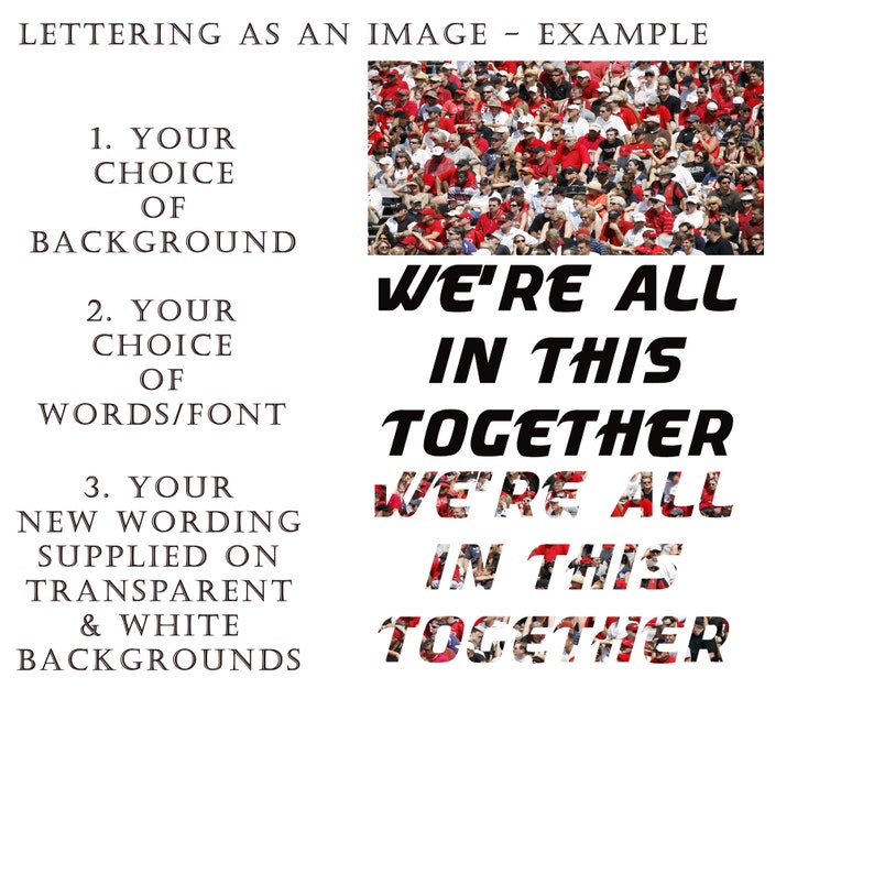 Text Filled With Image, Lettered Image, Letters Photo, Image Editing ...