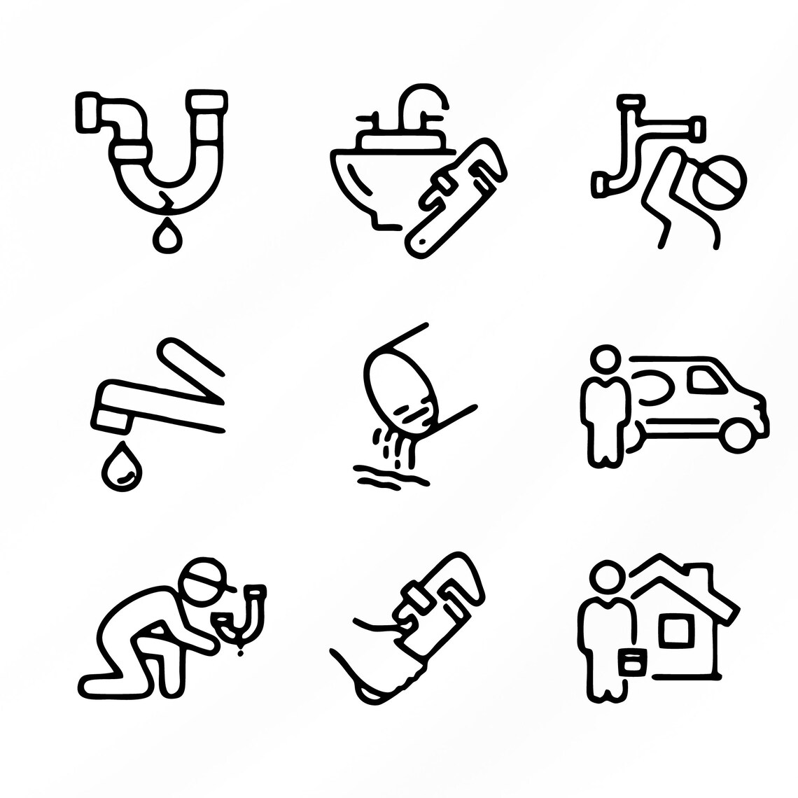 Plumber Svg Bundle, Plumber Tools Clipart for Cricut, Plumber Vector ...