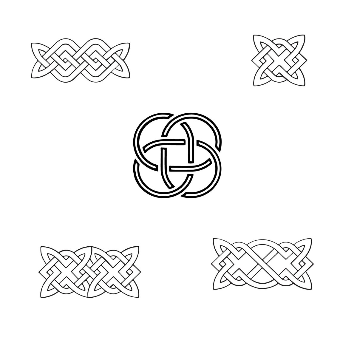 Celtic Knot Svg Bundle, Celtic Knot Clipart for Cricut, Knots ...