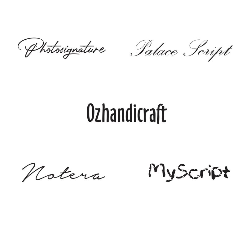 Handwritten Font Bundle - Perfect for Cricut, Procreate, Wedding ...
