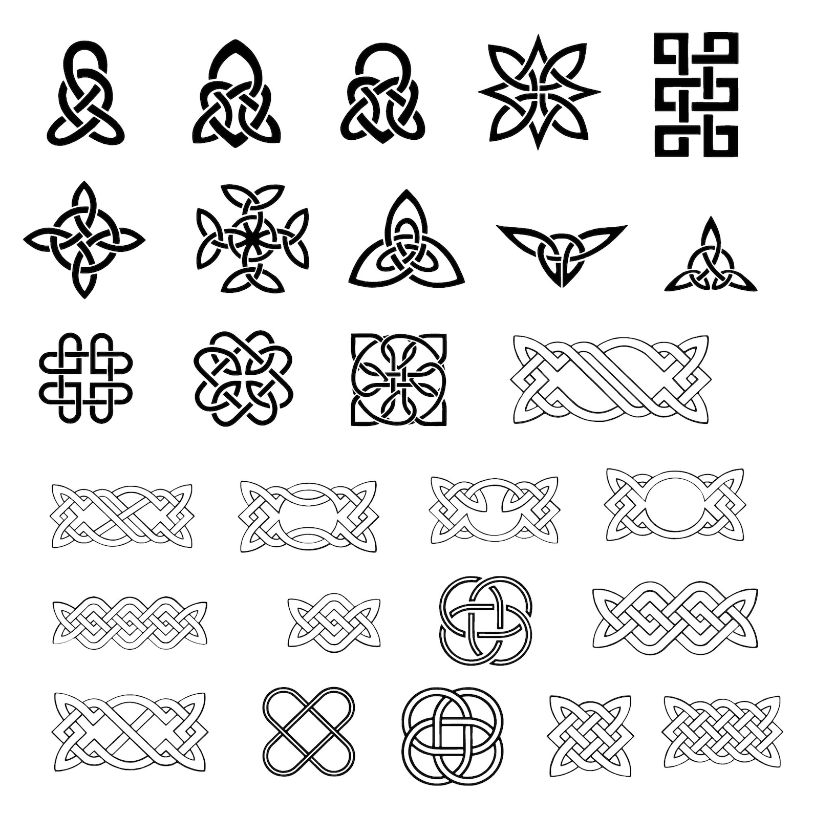 Celtic Knot Svg Bundle, Celtic Knot Clipart for Cricut, Knots ...