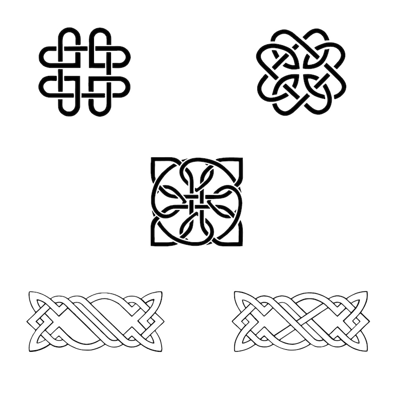 Celtic Knot Svg Bundle, Celtic Knot Clipart for Cricut, Knots ...