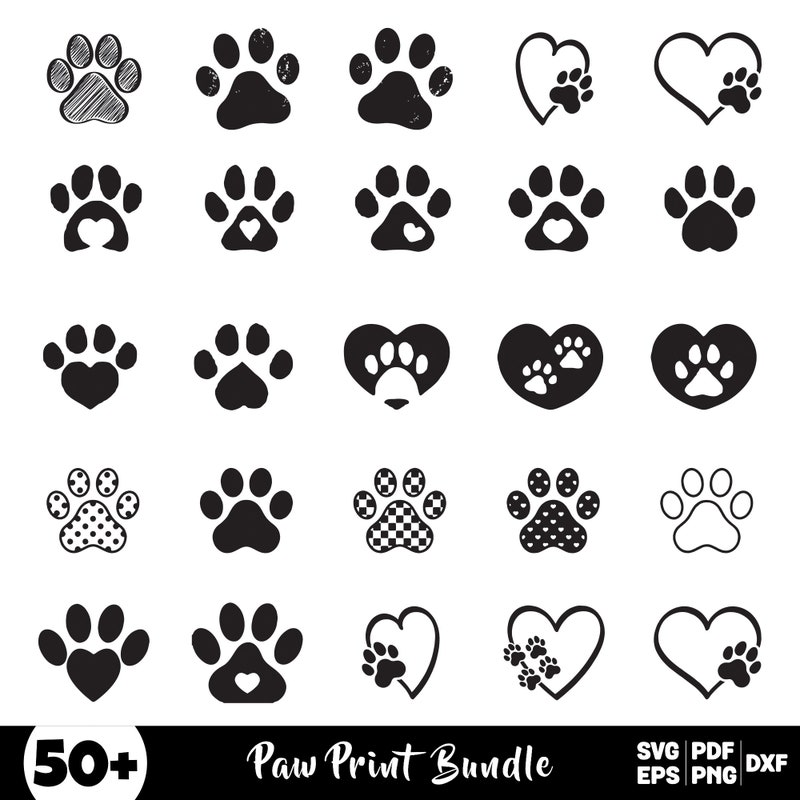 Paw Decal - Etsy